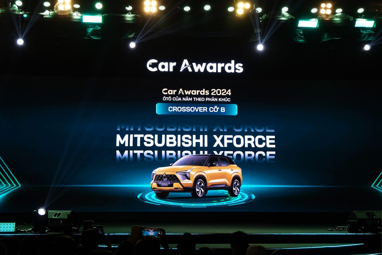 MITSUBISHI XFORCE ĐẠT GIẢI “ÔTÔ CỦA NĂM 2024”